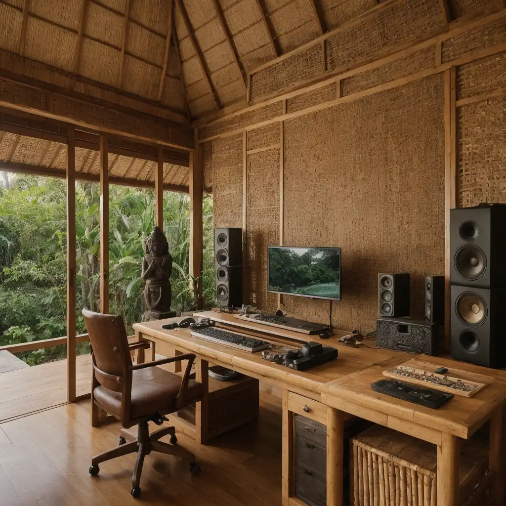 19 Tropical-themed Recording Studio Ideas - OddPlug