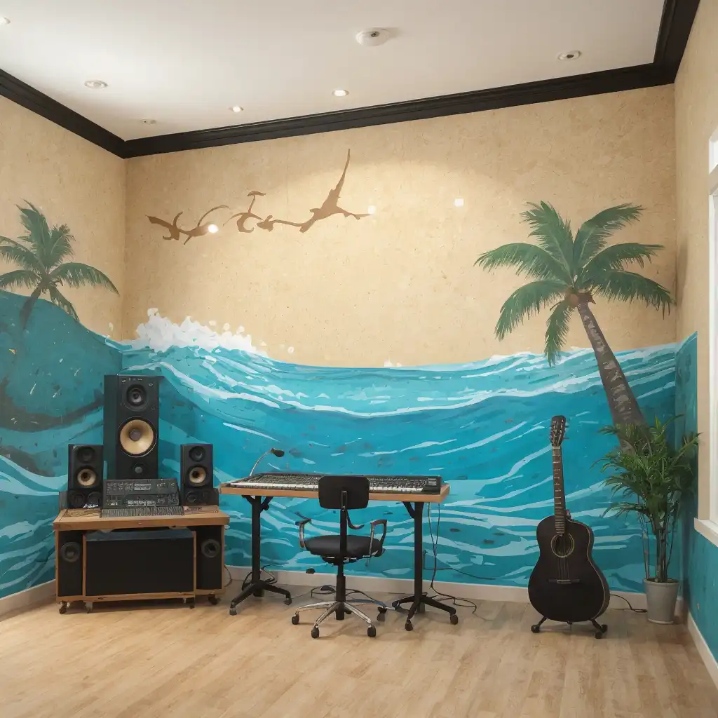 19 Tropical-themed Recording Studio Ideas - OddPlug