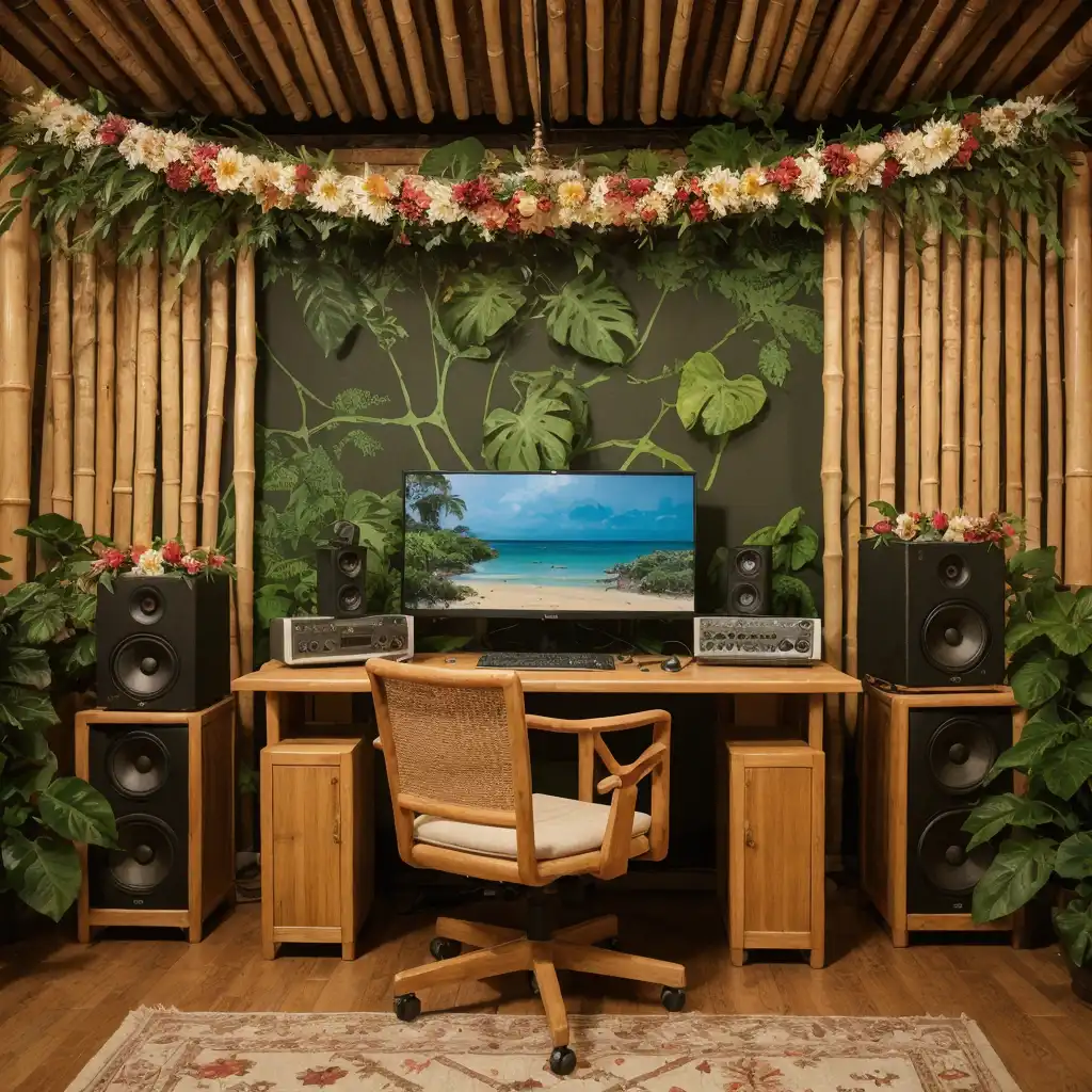 19 Tropical-themed Recording Studio Ideas - OddPlug