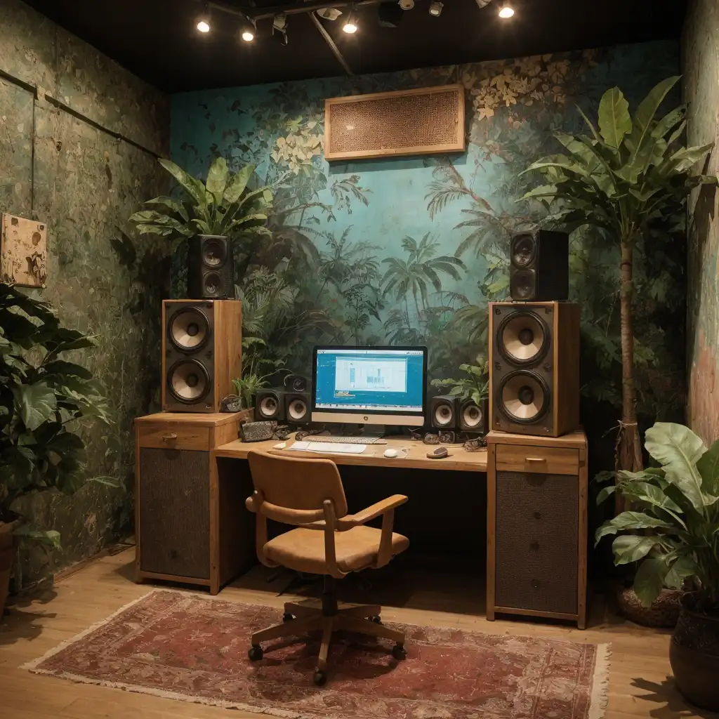 19 Tropical-themed Recording Studio Ideas - OddPlug