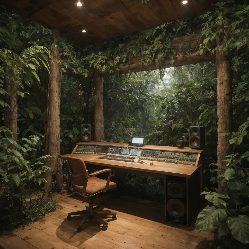 19 Tropical-themed Recording Studio Ideas - OddPlug