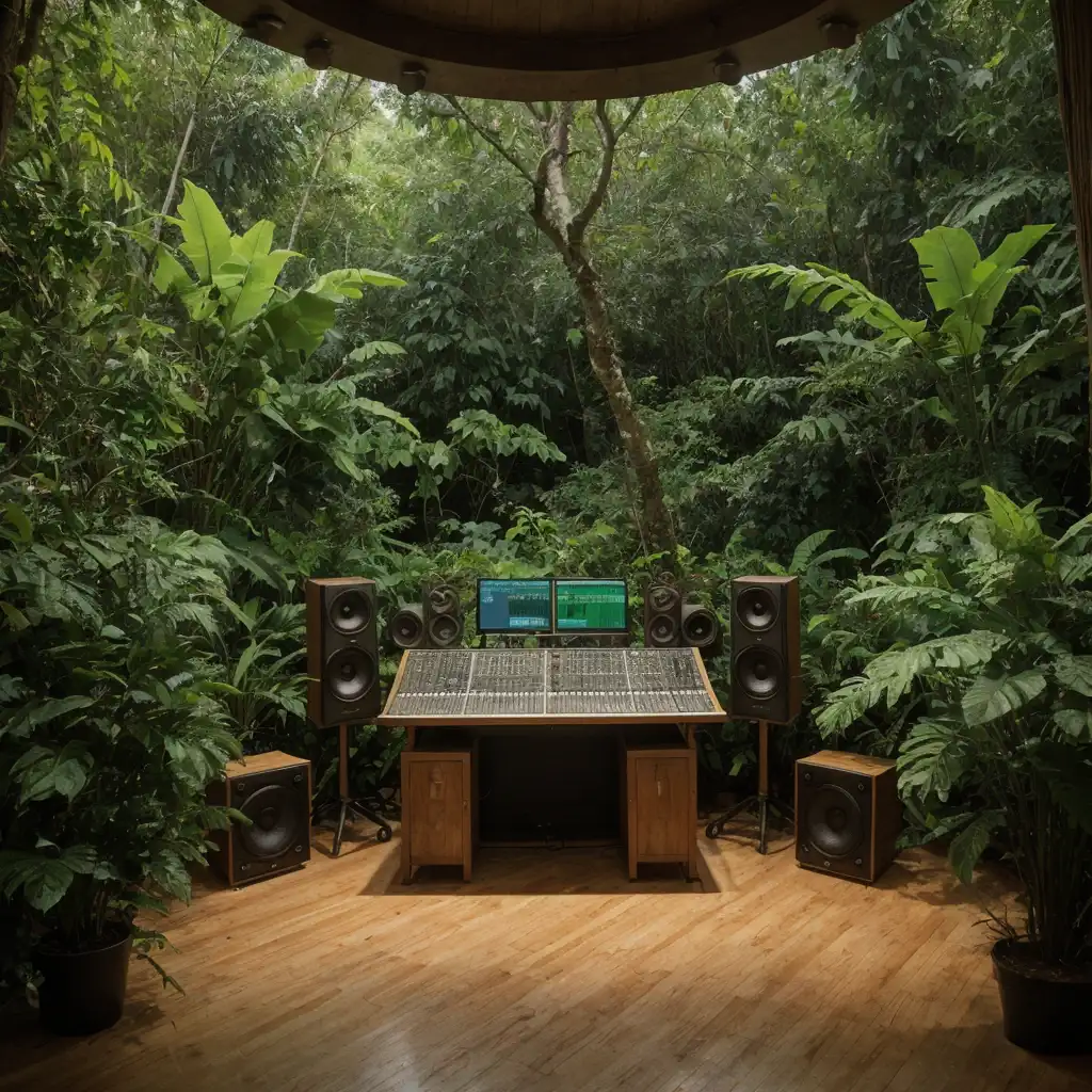 19 Tropical-themed Recording Studio Ideas - OddPlug